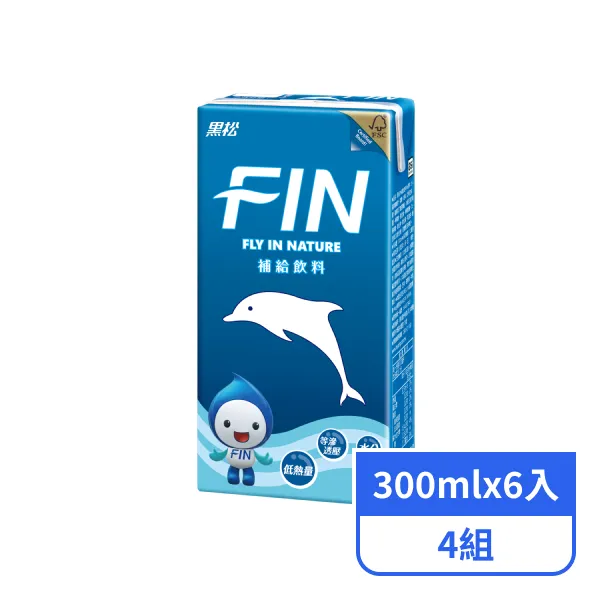 【FIN】補給飲料(580ml*4入) - 全聯全電商
