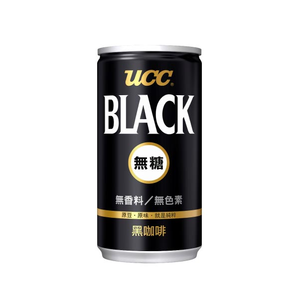 【UCC】無糖黑咖啡(185gx6入)x5組 - 全聯線上購-隔日達平台