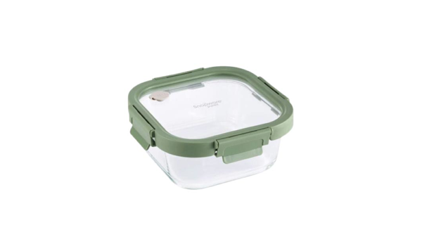 【CorelleBrands 康寧餐具】正方形可拆扣玻璃保鮮盒-800ml - 全聯全電商