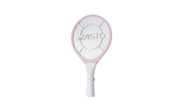 【RASTO 中景】AZ1電池式極輕量捕蚊拍-粉R-ARD001PK - 全聯全電商