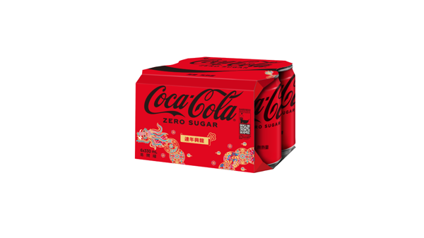 【可口可樂】Zero (330mlx6罐)x4組 - 全聯線上購-隔日達平台