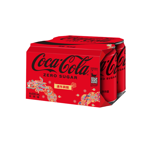 【可口可樂】Zero (330mlx6罐)x4組 - 全聯線上購-隔日達平台