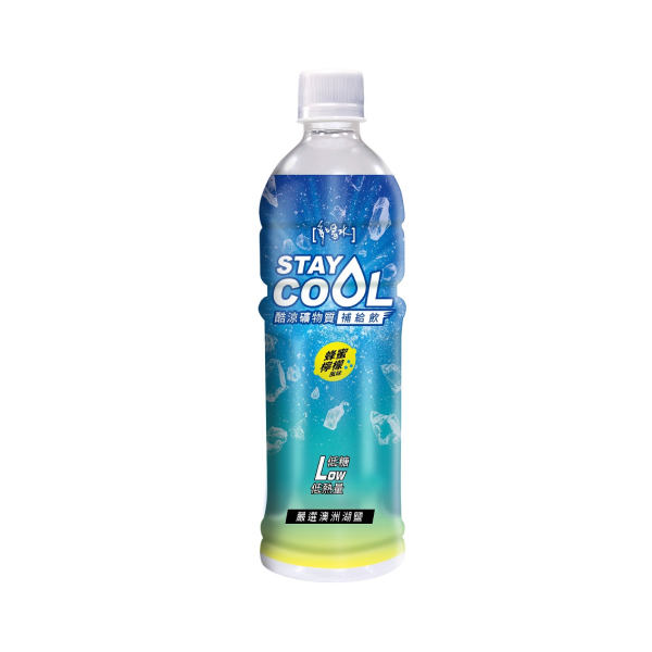 【多喝水】STAY COOL 酷涼礦物質補給飲 600mlx24瓶 - 全聯全電商